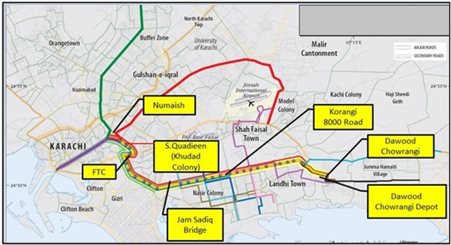 Karachi Urban Mobility Project For Yellow Bus Rapid Transit (BRT ...